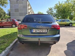 Blue Audi A6 2005 in Vilnius, with an engine capacity of 2.39 L and mileage of 366 thousand km for 2300 €, photo 4 on AUTOMOTO.COM.LV