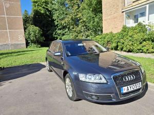 Blue Audi A6 2005 in Vilnius, with an engine capacity of 2.39 L and mileage of 366 thousand km for 2300 €, photo 6 on AUTOMOTO.COM.LV