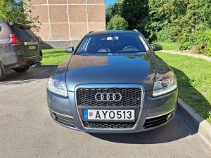 Blue Audi A6 2005 in Vilnius, with an engine capacity of 2.39 L and mileage of 366 thousand km for 2300 €, photo 7 on AUTOMOTO.COM.LV