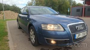 Zils Audi A6 2005 Daugavpils, ar dzinēja tilpumu 2.70 L un nobraukumu 440 tūkst. km par 1450 €, foto  vietnē AUTOMOTO.COM.LV