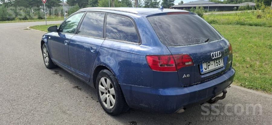Zils Audi A6 2005 Daugavpils, ar dzinēja tilpumu 2.70 L un nobraukumu 440 tūkst. km par 1450 €, foto 7 vietnē AUTOMOTO.COM.LV