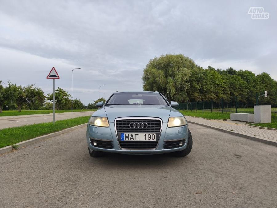 Blue Audi A6 2005 in Vilnius, with an engine capacity of 2.40 L and mileage of 285 thousand km for 2500 €, photo 5 on AUTOMOTO.COM.LV
