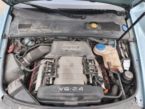 Blue Audi A6 2005 in Vilnius, with an engine capacity of 2.40 L and mileage of 285 thousand km for 2500 €, photo 21 on AUTOMOTO.COM.LV