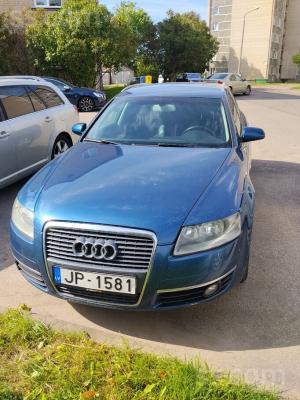 Blue Audi A6 2005 in Daugavpils, with an engine capacity of 2.70 L and mileage of 0 thousand km for 1450 €, photo  on AUTOMOTO.COM.LV