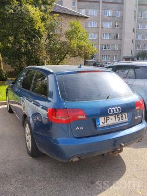 Blue Audi A6 2005 in Daugavpils, with an engine capacity of 2.70 L and mileage of 0 thousand km for 1450 €, photo 6 on AUTOMOTO.COM.LV