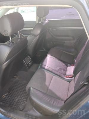 Blue Audi A6 2005 in Daugavpils, with an engine capacity of 2.70 L and mileage of 0 thousand km for 1450 €, photo 8 on AUTOMOTO.COM.LV