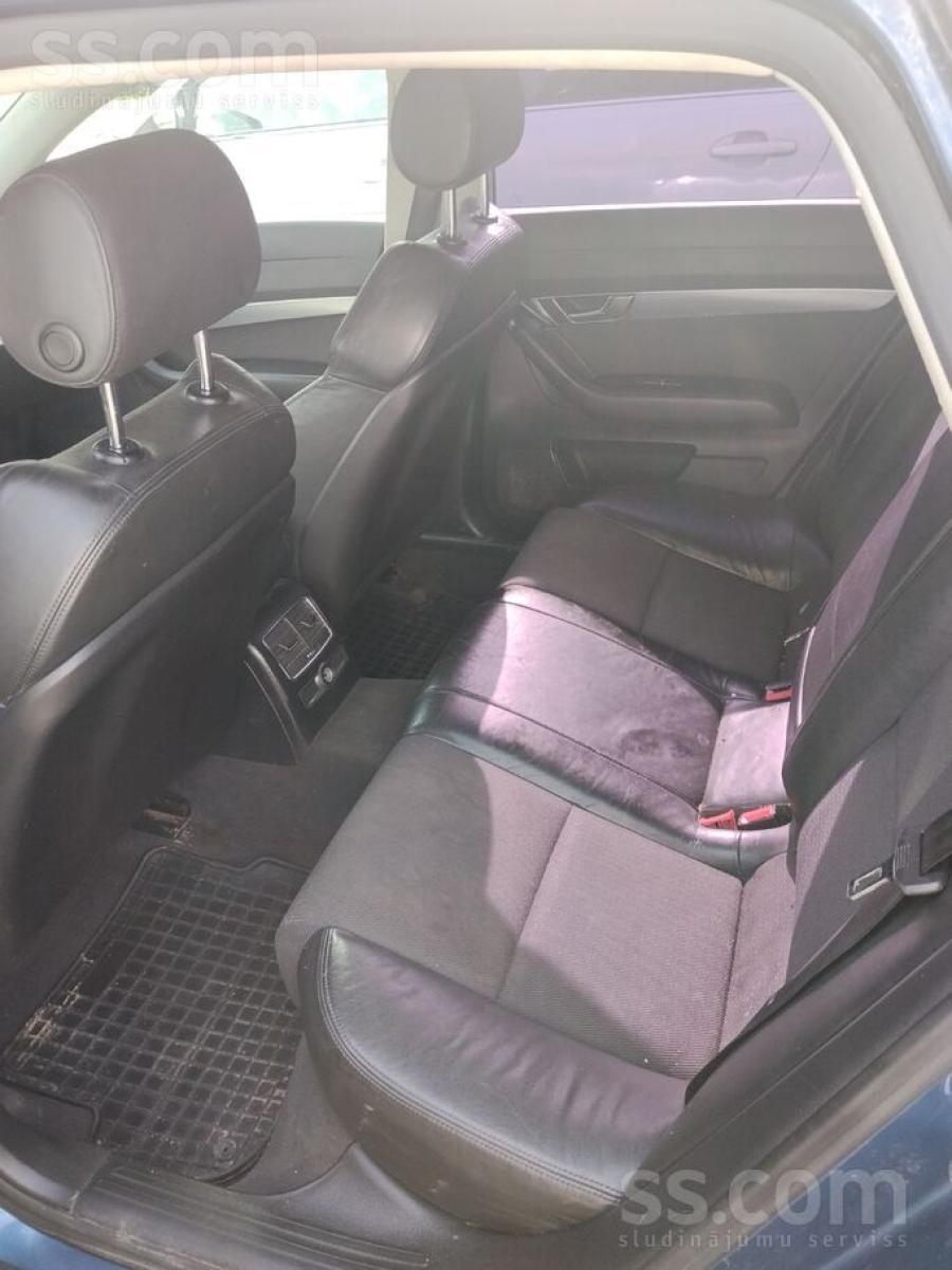 Blue Audi A6 2005 in Daugavpils, with an engine capacity of 2.70 L and mileage of 0 thousand km for 1450 €, photo 8 on AUTOMOTO.COM.LV