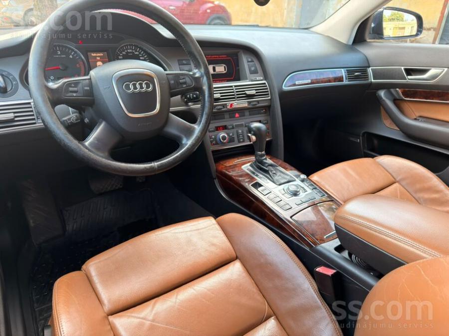 Zils Audi A6 2005 Rīga, ar dzinēja tilpumu 2.70 L un nobraukumu 313 tūkst. km par 3200 €, foto 12 vietnē AUTOMOTO.COM.LV