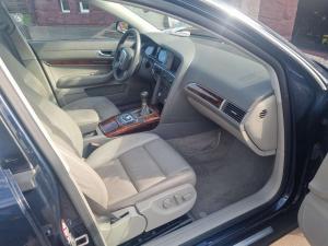 Blue Audi A6 2005 in Utena, with an engine capacity of 2.70 L and mileage of 234 thousand km for 3650 €, photo 7 on AUTOMOTO.COM.LV