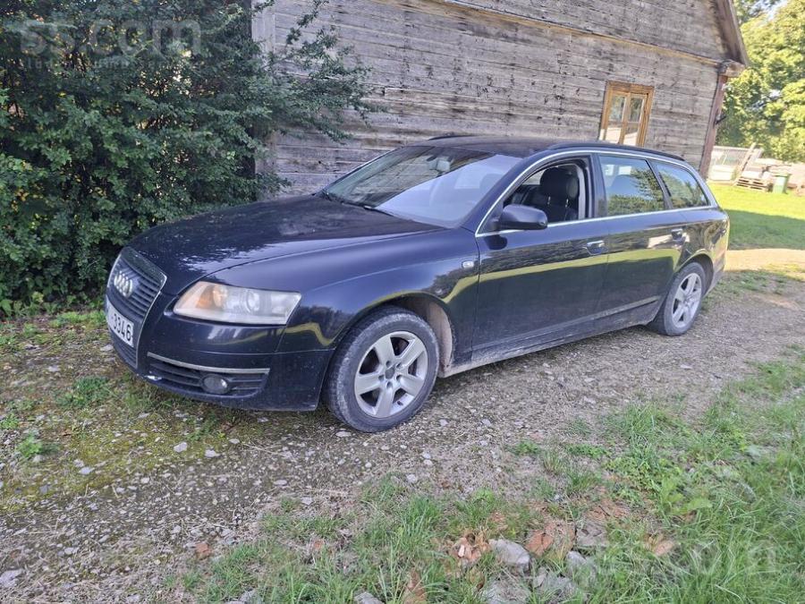 Blue Audi A6 2005 in Jelgava, with an engine capacity of 2.70 L and mileage of 350 thousand km for 3500 €, photo 1 on AUTOMOTO.COM.LV