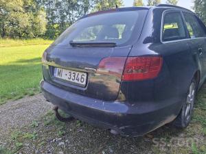 Blue Audi A6 2005 in Jelgava, with an engine capacity of 2.70 L and mileage of 350 thousand km for 3500 €, photo 5 on AUTOMOTO.COM.LV