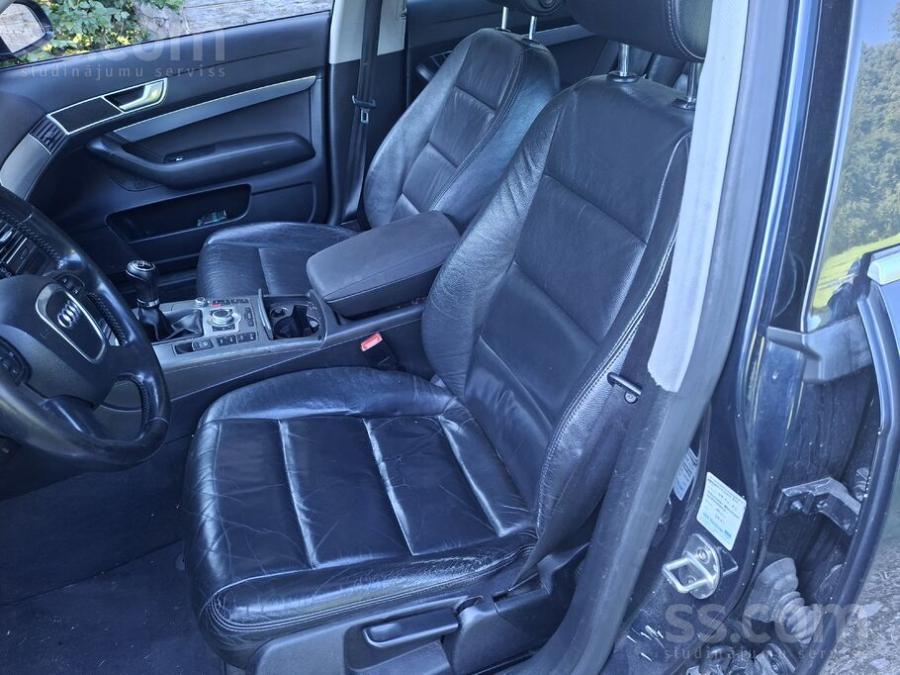 Blue Audi A6 2005 in Jelgava, with an engine capacity of 2.70 L and mileage of 350 thousand km for 3500 €, photo 6 on AUTOMOTO.COM.LV