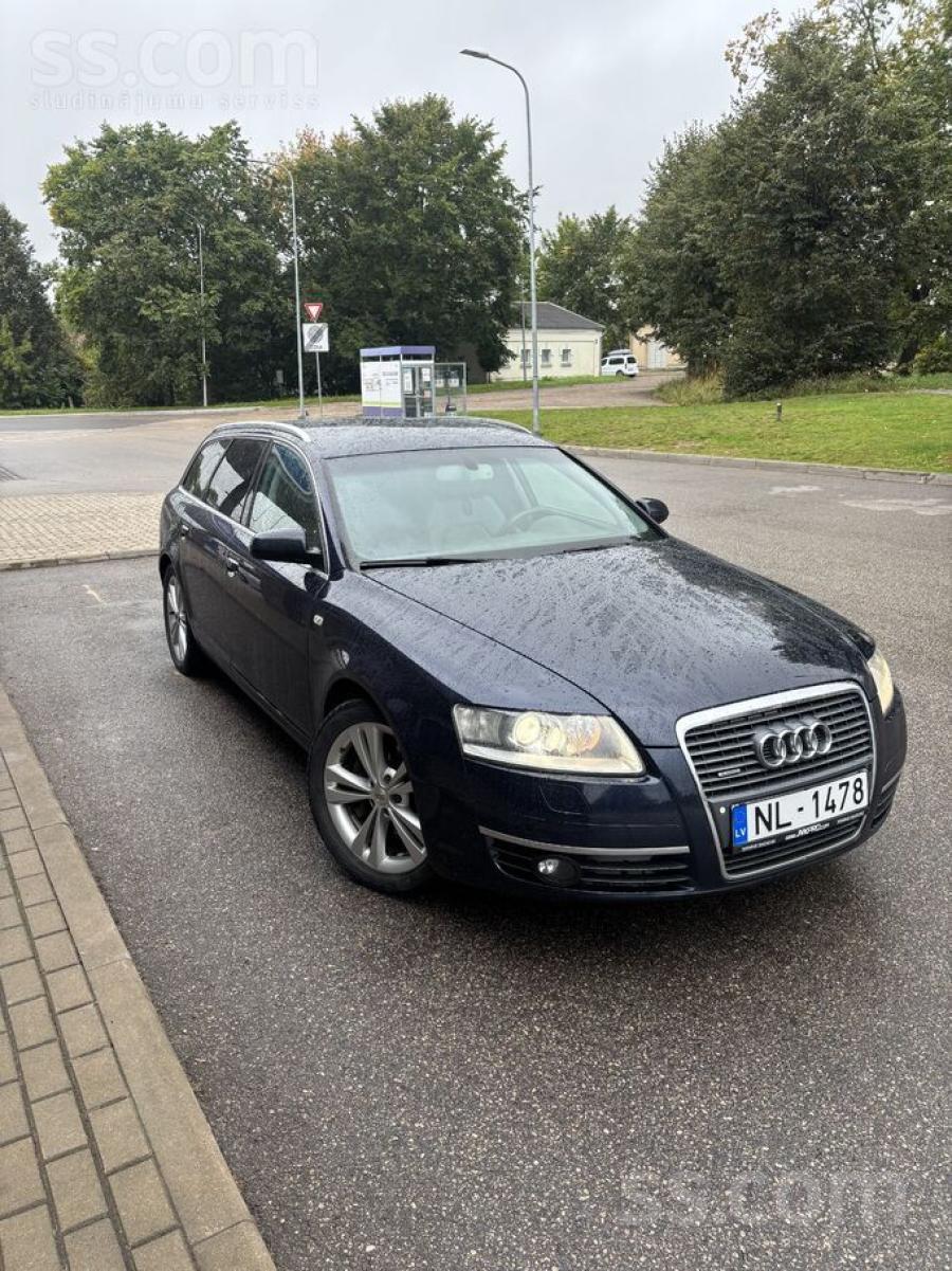 Blue Audi A6 2005 in Rezekne, with an engine capacity of 3.00 L and mileage of 389 thousand km for 2900 €, photo 5 on AUTOMOTO.COM.LV
