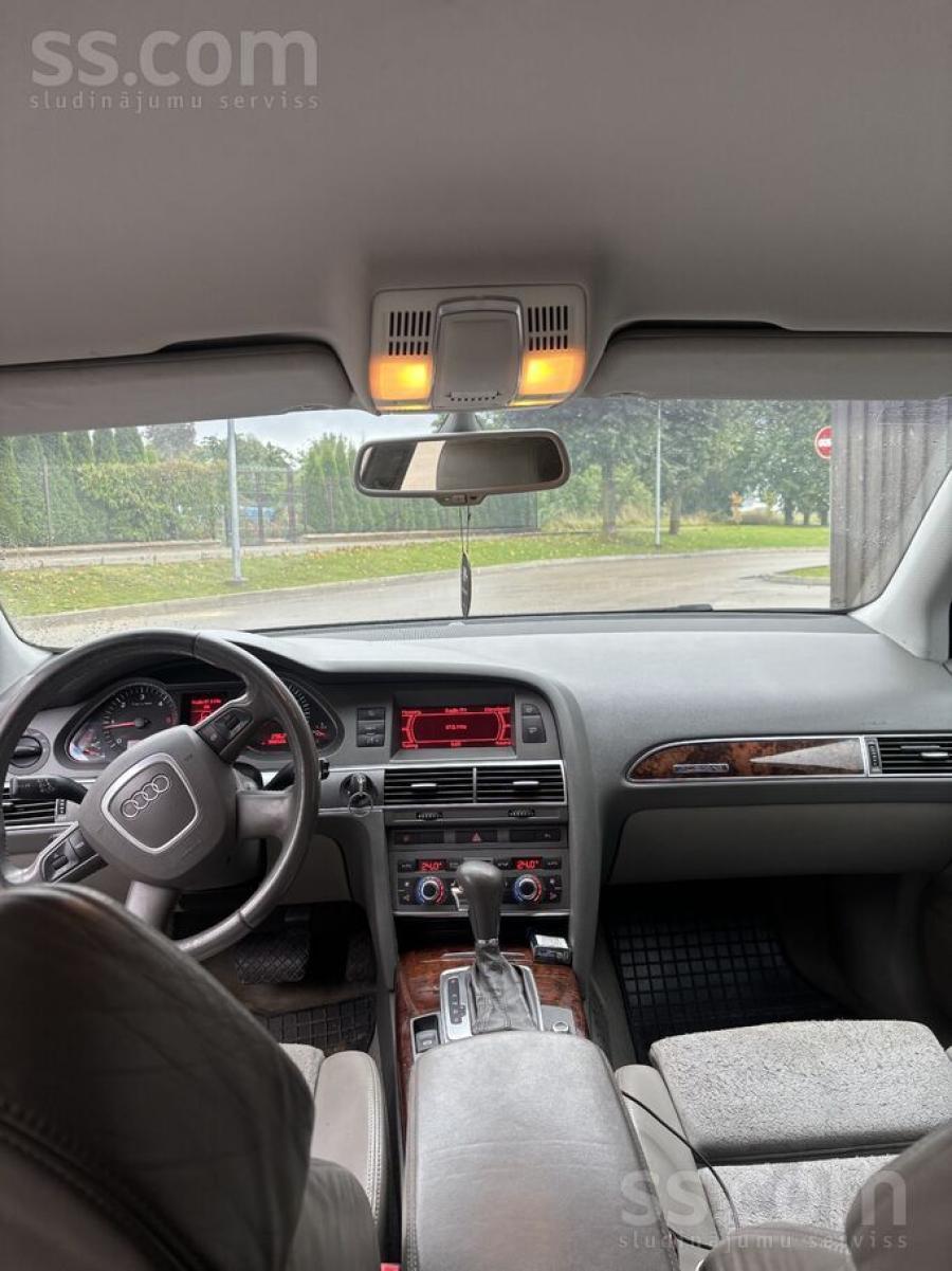 Blue Audi A6 2005 in Rezekne, with an engine capacity of 3.00 L and mileage of 389 thousand km for 2900 €, photo 7 on AUTOMOTO.COM.LV