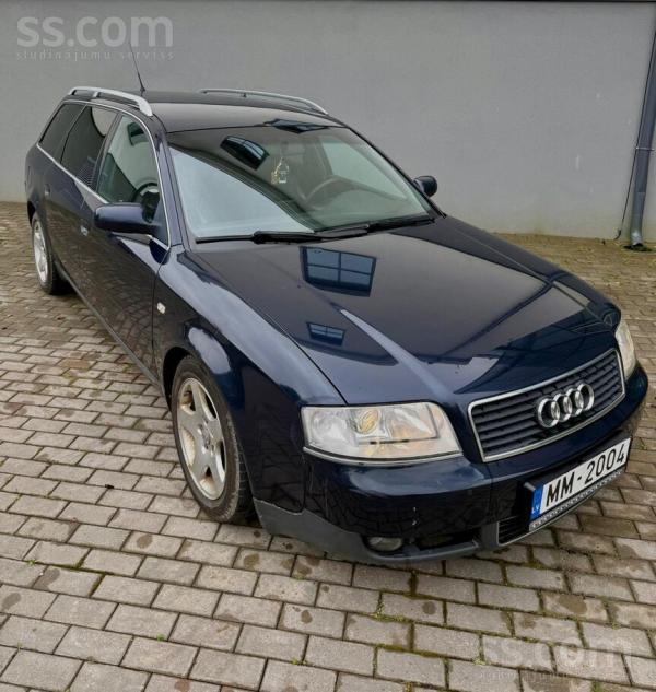 Blue Audi A6 2005 in Balvi, with an engine capacity of 1.90 L and mileage of 0 thousand km for 1950 €, photo 6 on AUTOMOTO.COM.LV