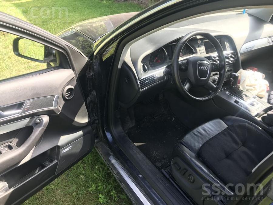 Zils Audi A6 2005 Daugavpils, ar dzinēja tilpumu 3.00 L un nobraukumu 397 tūkst. km par 1500 €, foto 6 vietnē AUTOMOTO.COM.LV