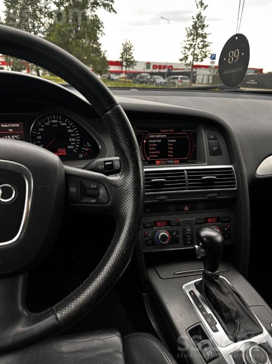 Zils Audi A6 2005 Rīga, ar dzinēja tilpumu 2.70 L un nobraukumu 264 tūkst. km par 3100 €, foto 8 vietnē AUTOMOTO.COM.LV