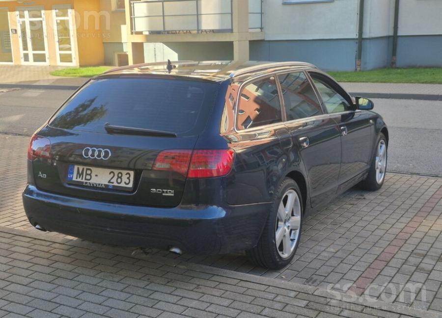Blue Audi A6 2005 in Riga, with an engine capacity of 3.00 L and mileage of 310 thousand km for 1550 €, photo 4 on AUTOMOTO.COM.LV