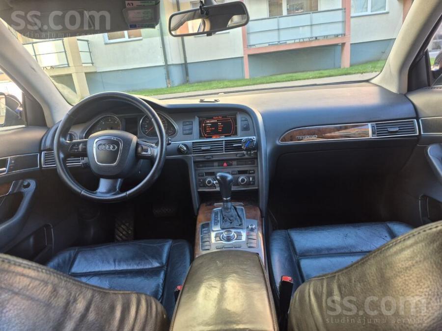 Blue Audi A6 2005 in Riga, with an engine capacity of 3.00 L and mileage of 310 thousand km for 1550 €, photo 6 on AUTOMOTO.COM.LV