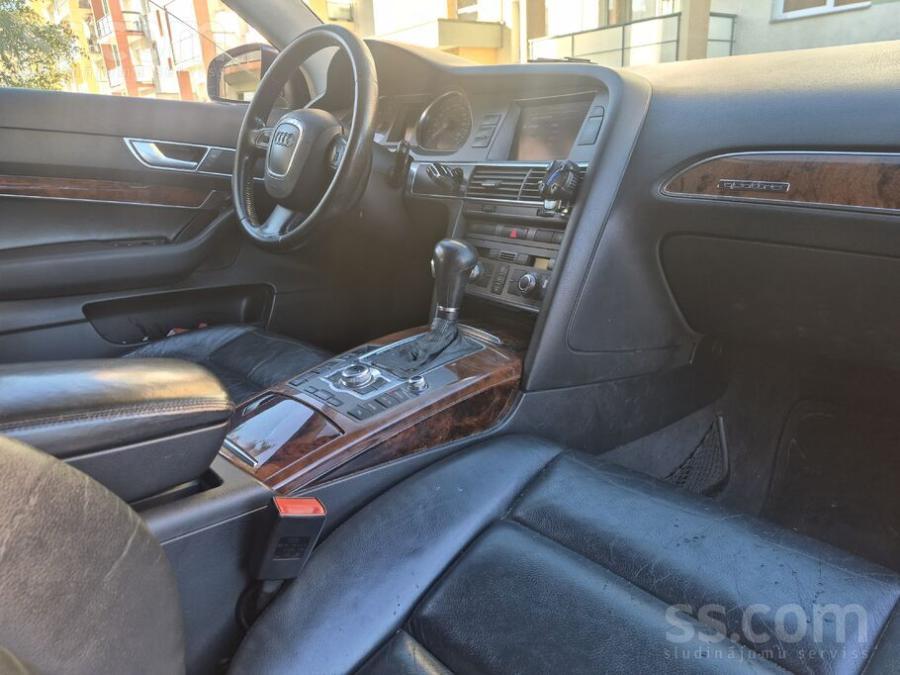 Blue Audi A6 2005 in Riga, with an engine capacity of 3.00 L and mileage of 310 thousand km for 1550 €, photo 7 on AUTOMOTO.COM.LV