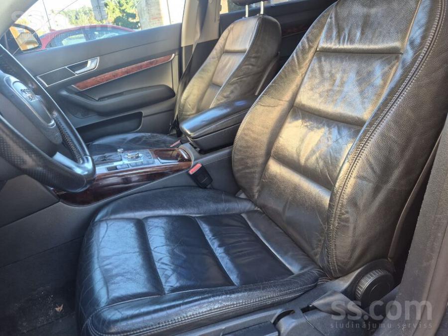 Blue Audi A6 2005 in Riga, with an engine capacity of 3.00 L and mileage of 310 thousand km for 1550 €, photo 8 on AUTOMOTO.COM.LV
