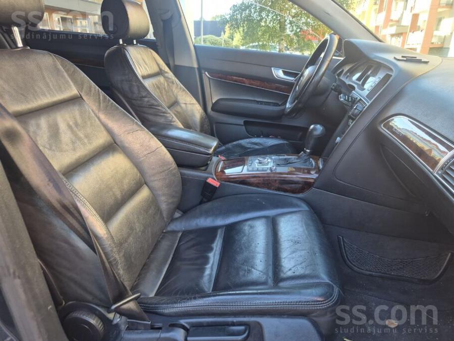 Blue Audi A6 2005 in Riga, with an engine capacity of 3.00 L and mileage of 310 thousand km for 1550 €, photo 9 on AUTOMOTO.COM.LV
