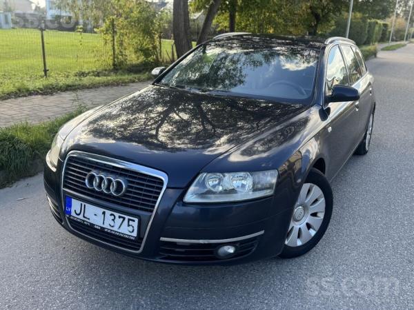 Blue Audi A6 2005 in Jelgava, with an engine capacity of 2.00 L and mileage of 0 thousand km for 1580 €, photo 1 on AUTOMOTO.COM.LV
