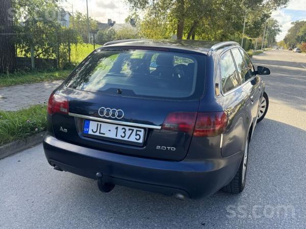 Blue Audi A6 2005 in Jelgava, with an engine capacity of 2.00 L and mileage of 0 thousand km for 1580 €, photo 5 on AUTOMOTO.COM.LV