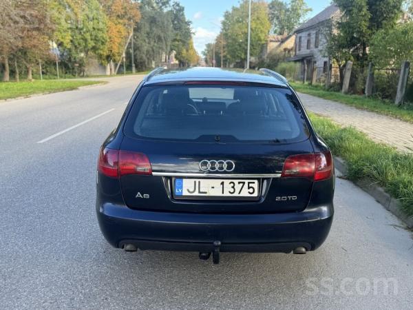 Blue Audi A6 2005 in Jelgava, with an engine capacity of 2.00 L and mileage of 0 thousand km for 1580 €, photo 6 on AUTOMOTO.COM.LV