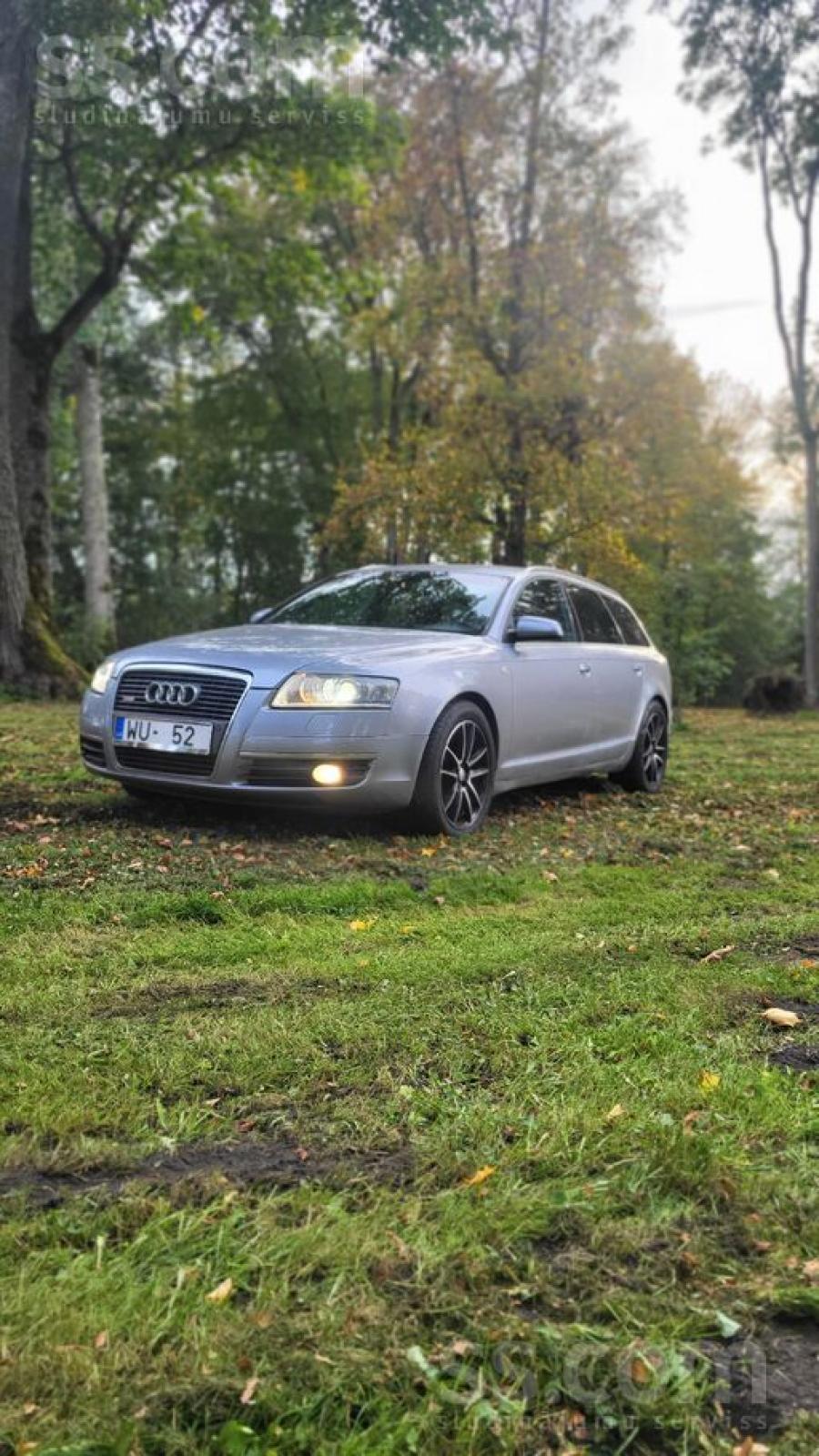 Blue Audi A6 2005 in Ventspils, with an engine capacity of 3.00 L and mileage of 281 thousand km for 2600 €, photo 3 on AUTOMOTO.COM.LV