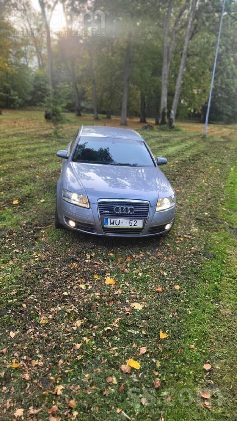 Blue Audi A6 2005 in Ventspils, with an engine capacity of 3.00 L and mileage of 281 thousand km for 2600 €, photo 4 on AUTOMOTO.COM.LV