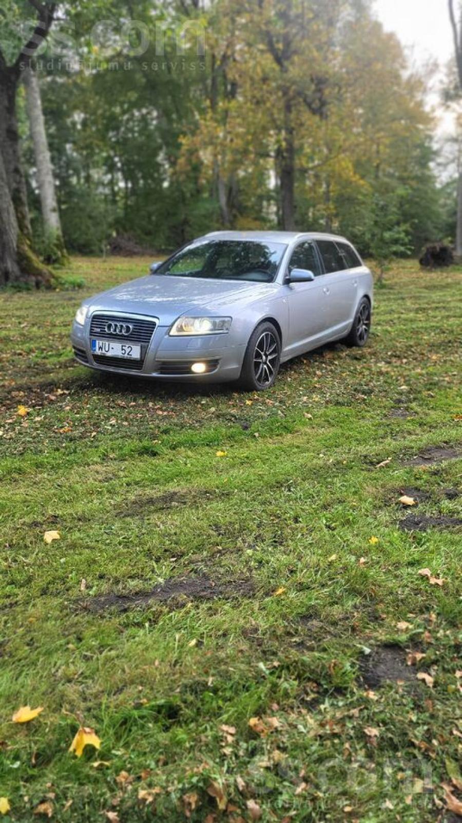 Blue Audi A6 2005 in Ventspils, with an engine capacity of 3.00 L and mileage of 281 thousand km for 2600 €, photo 10 on AUTOMOTO.COM.LV