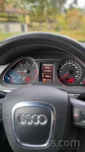 Blue Audi A6 2005 in Ventspils, with an engine capacity of 3.00 L and mileage of 281 thousand km for 2600 €, photo 12 on AUTOMOTO.COM.LV
