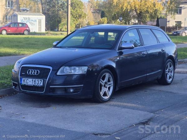 Audi A6 2005 Rīga vietnē Zils Audi A6 2005 Rīga, ar dzinēja tilpumu 3.00 L un nobraukumu 450 tūkst. km par 1900 €, foto 1 vietnē AUTOMOTO.COM.LV