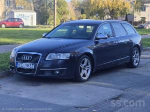 Синий Ауди А6 2005 в Рига, объемом двигателя 3.00 л и пробегом 450 тыс. км за 1900 €, фото  на AUTOMOTO.COM.LV