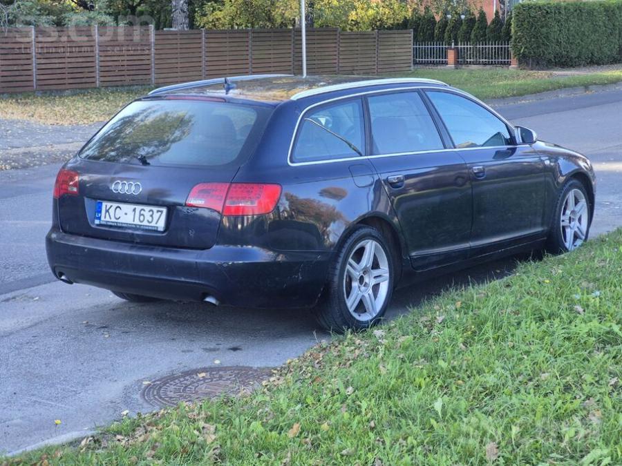 Синий Ауди А6 2005 в Рига, объемом двигателя 3.00 л и пробегом 450 тыс. км за 1900 €, фото 3 на AUTOMOTO.COM.LV