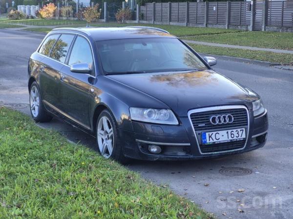 Audi A6 2005 Rīga vietnē Zils Audi A6 2005 Rīga, ar dzinēja tilpumu 3.00 L un nobraukumu 450 tūkst. km par 1900 €, foto 4 vietnē AUTOMOTO.COM.LV