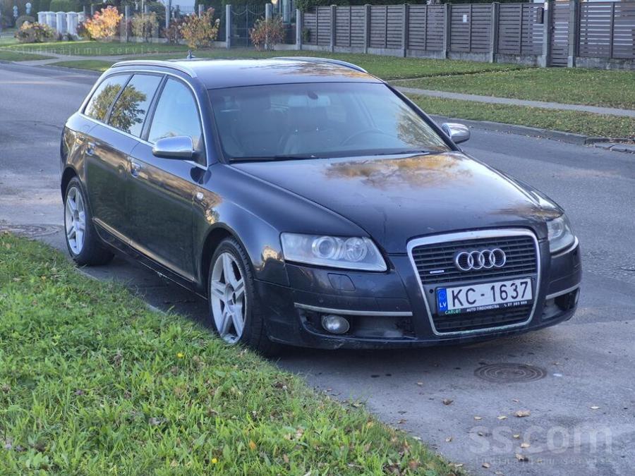 Синий Ауди А6 2005 в Рига, объемом двигателя 3.00 л и пробегом 450 тыс. км за 1900 €, фото 4 на AUTOMOTO.COM.LV