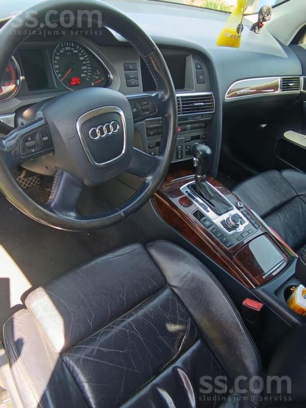 Blue Audi A6 2006 in Daugavpils, with an engine capacity of 2.70 L and mileage of 390 thousand km for 2300 €, photo 7 on AUTOMOTO.COM.LV
