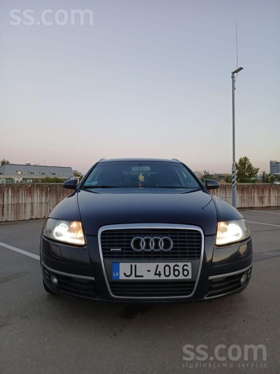 Blue Audi A6 2006 in Riga, with an engine capacity of 3.00 L and mileage of 400 thousand km for 2350 €, photo 1 on AUTOMOTO.COM.LV