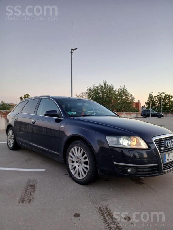 Blue Audi A6 2006 in Riga, with an engine capacity of 3.00 L and mileage of 400 thousand km for 2350 €, photo 2 on AUTOMOTO.COM.LV