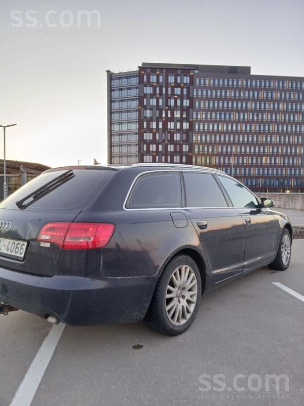 Blue Audi A6 2006 in Riga, with an engine capacity of 3.00 L and mileage of 400 thousand km for 2350 €, photo 4 on AUTOMOTO.COM.LV
