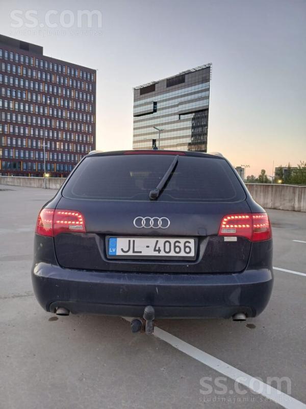 Blue Audi A6 2006 in Riga, with an engine capacity of 3.00 L and mileage of 400 thousand km for 2350 €, photo 6 on AUTOMOTO.COM.LV