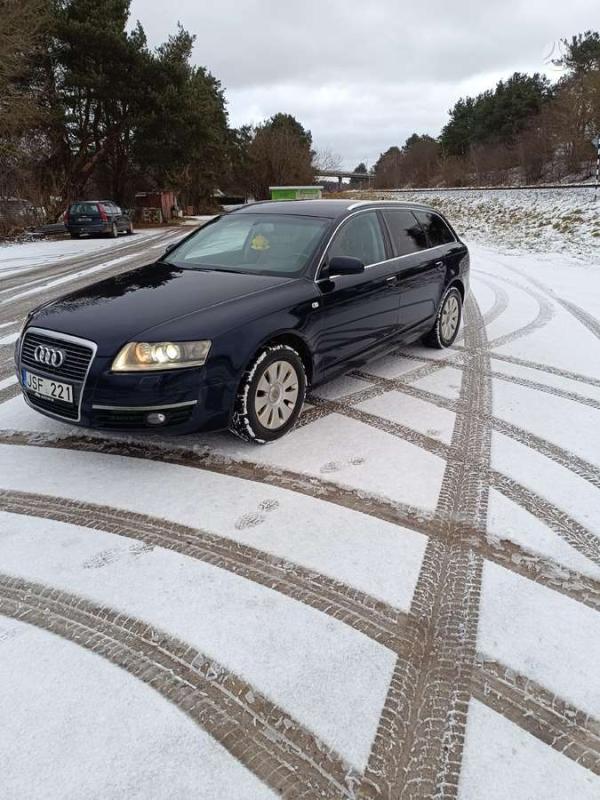 Blue Audi A6 2006 in Vilnius, with an engine capacity of 2.00 L and mileage of 347 thousand km for 4500 €, photo 2 on AUTOMOTO.COM.LV