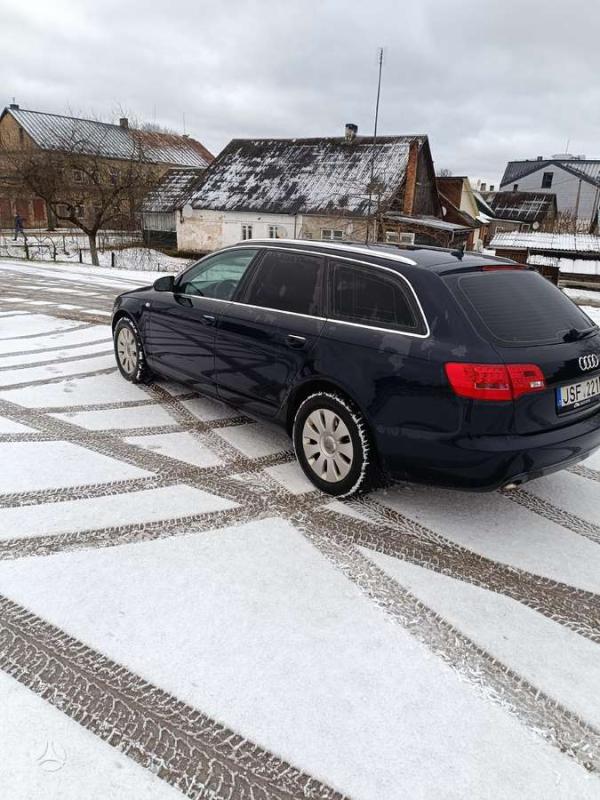 Blue Audi A6 2006 in Vilnius, with an engine capacity of 2.00 L and mileage of 347 thousand km for 4500 €, photo 3 on AUTOMOTO.COM.LV