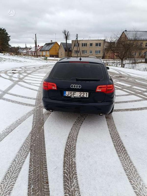 Blue Audi A6 2006 in Vilnius, with an engine capacity of 2.00 L and mileage of 347 thousand km for 4500 €, photo 4 on AUTOMOTO.COM.LV