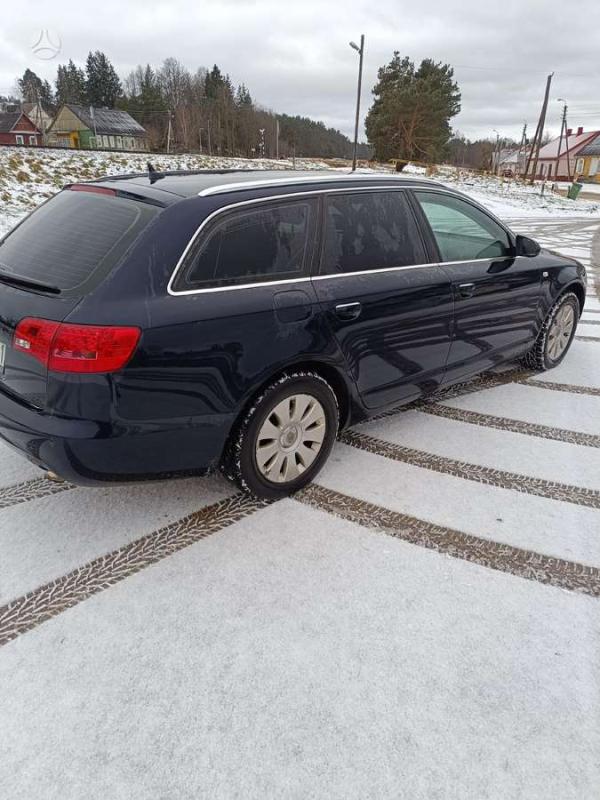 Blue Audi A6 2006 in Vilnius, with an engine capacity of 2.00 L and mileage of 347 thousand km for 4500 €, photo 5 on AUTOMOTO.COM.LV