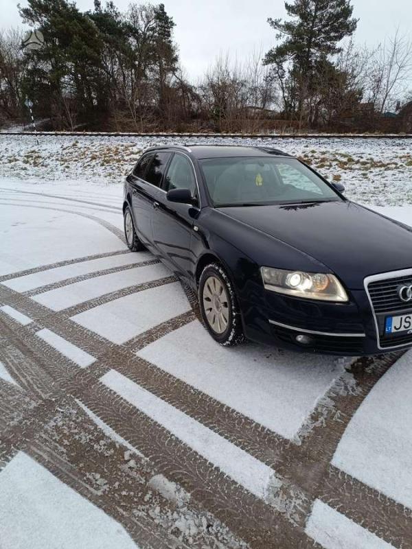 Blue Audi A6 2006 in Vilnius, with an engine capacity of 2.00 L and mileage of 347 thousand km for 4500 €, photo 6 on AUTOMOTO.COM.LV