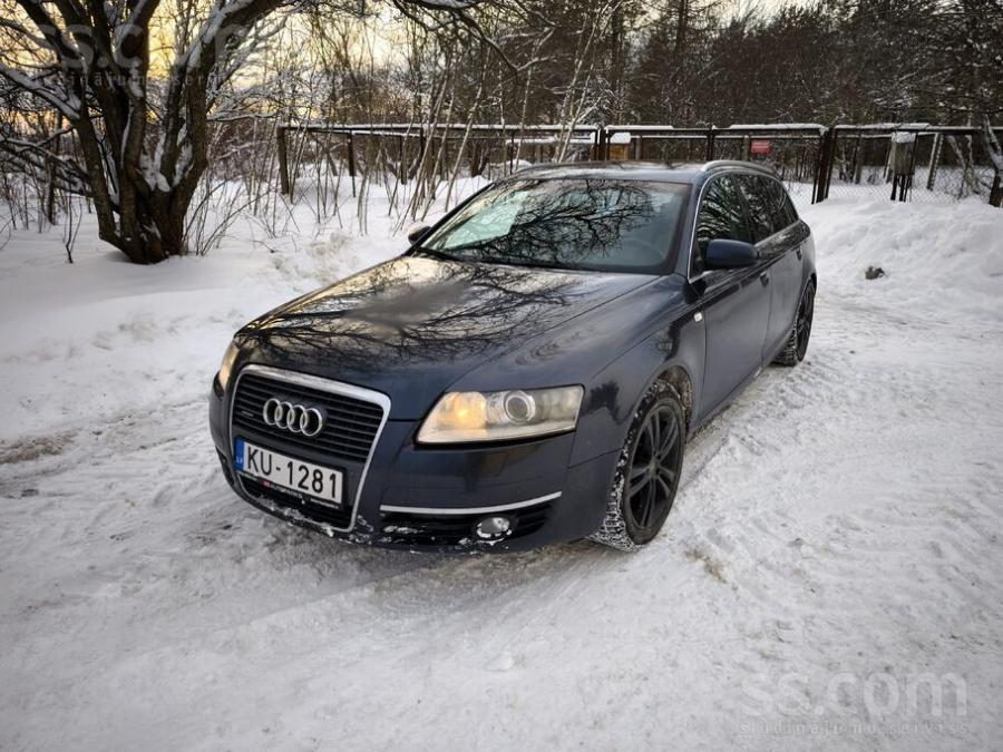Blue Audi A6 2006 in Liepaja, with an engine capacity of 3.00 L and mileage of 374 thousand km for 3599 €, photo 3 on AUTOMOTO.COM.LV