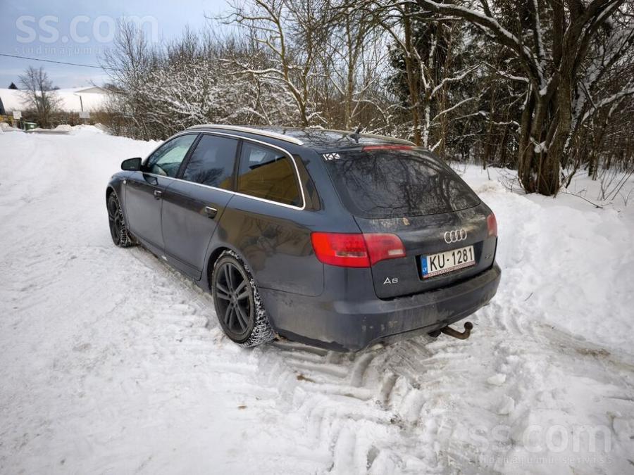 Blue Audi A6 2006 in Liepaja, with an engine capacity of 3.00 L and mileage of 374 thousand km for 3599 €, photo 9 on AUTOMOTO.COM.LV